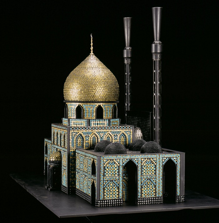 Al Farrow Makes Religious Sculptures From Guns And Ammo | Amusing Planet